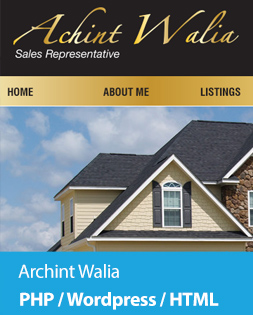 Archint Walia - Web Design in Toronto